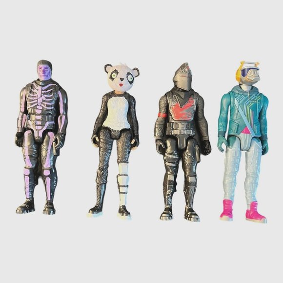 Toys | 4 Fortnite 12 In Action Figure Cuddle Panda Dj Yonder Black ...